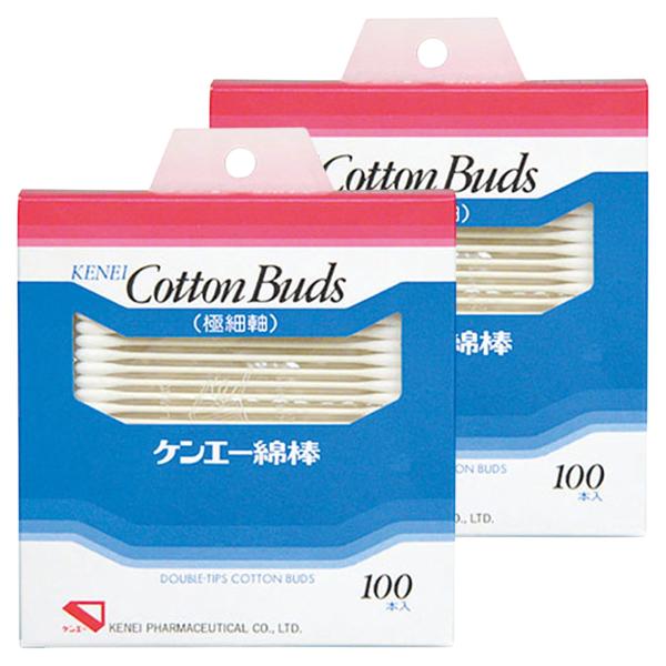 健栄製薬/ケンエー綿棒/紙軸タイプ/赤ちゃんのお世話用に便利