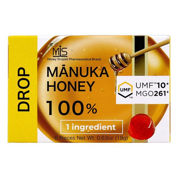 MIS マヌカハニードロップ UMF10+ 6粒入 はちみつ 飴 あめ