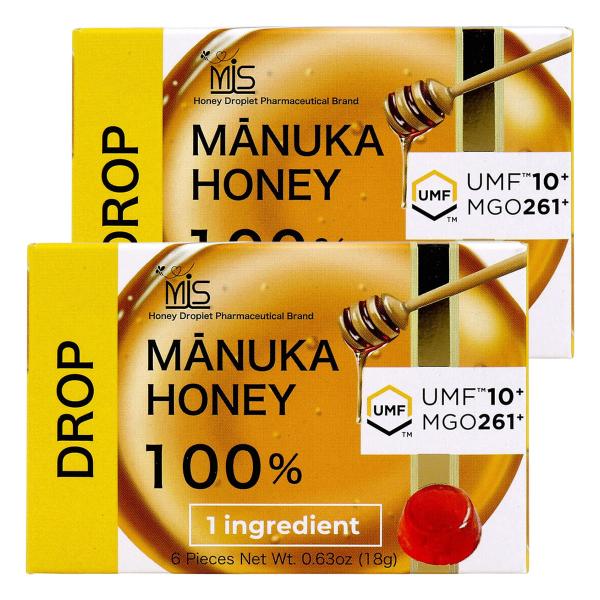 MIS マヌカハニードロップ UMF10+ 6粒入 はちみつ 飴 あめ