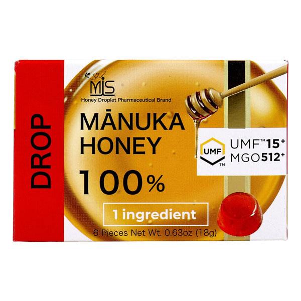 MIS マヌカハニードロップ UMF15+ 6粒入 はちみつ 飴 あめ
