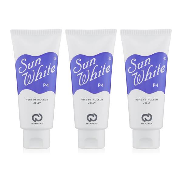 「サンホワイトＰー１」は、一般の白色ワセリンをさらに精製し、刺激になる不純物を徹底して取り除いた商品。市販されている物の中では最も刺激性の少ない白色ワセリンとして知られています。皮膚に優しく低刺激なので、赤ちゃんや乳幼児、乾燥性敏感肌の方の...