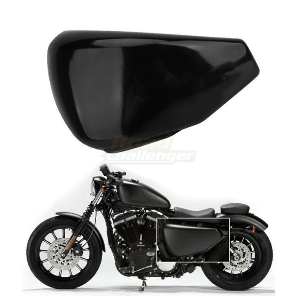 仕様：高品質の鉄素材で作られており、硬度が高く、バイクの保護を強化します。オートバイのバッテリーを保護し、バッテリーの寿命を延ばします。材質：スチールカラー：ブラック適合モデル：ハーレースポーツスターXL883XL1200 2004-201...