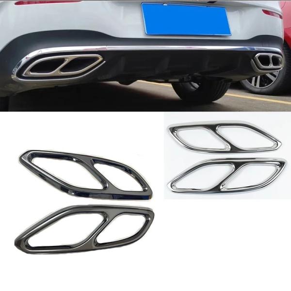 カラー：ブラック、シルバー材質：ステンレススチールパッケージ内容：1ペア/セット適合モデル：メルセデスベンツCLAクラスC118 W118 2020【注意事項】※発送などの注意事項はPC版の商品説明欄を必読の上ご注文ください。※当商品は海外...