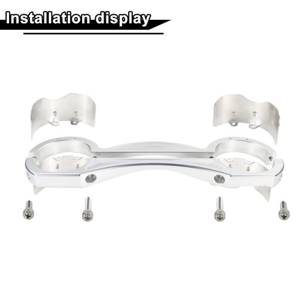 ◎仕様材質： T6063-T6アルミニウム &amp; 鉄カラー：ブラック、シルバーサイズ：画像を参照◎パッケージ内容１セット◎適合モデルホンダ ゴールドウィング GL1800 2001-2017 (2018 +は未対応)ホンダ F12b ...