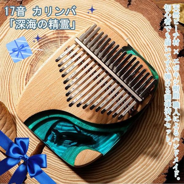 (1)【幻想的な深海デザイン】フランス産ビーチ材と高透明エポキシ樹脂を融合させ、深海を泳ぐクジラを表現したアートのような逸品。一つ一つ手作りのため、世界にたった一つの表情をお届けします。(2)【届いてすぐ弾ける安心セット】専門の調律師が事前...