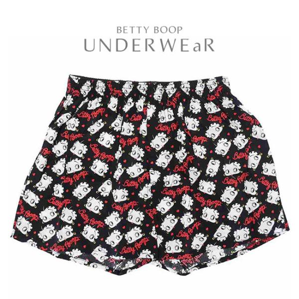 マックス・フライシャーにより制作されパラマウント映画から配給された一群のアニメーション映画に登場する架空の少女ベティ・ブープ(Betty Boop)グッズ可愛らしいベティーちゃんキャラクターデザインのメンズトランクスパンツモテる男子は下着も...