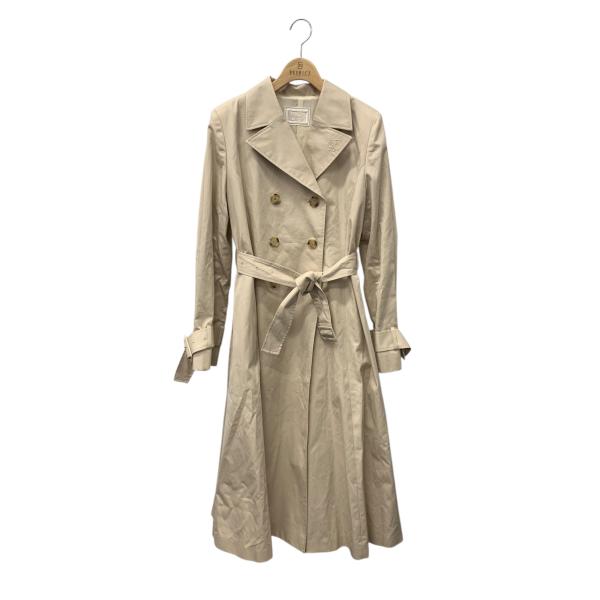 フォクシーブティック Coat Evette 43367 トレンチコート 42 ベージュ ダブルブレスト■ブランドフォクシーブティック■ジャンルトレンチコート■性別タイプレディース■表記サイズ42■実寸サイズ着丈: 約116.5cm肩幅: ...