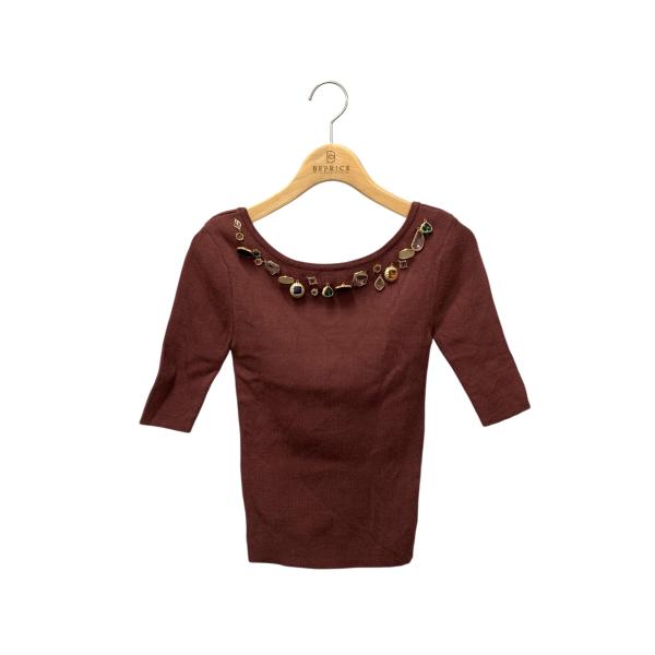 エイミーイストワール マルチパーツデザインニットプルオーバー 1119411025-0 F ブラウン 2019AW■ブランドエイミーイストワール■ジャンルニット/セーター■性別タイプレディース■表記サイズF■実寸サイズ総丈: 約48.0cm...