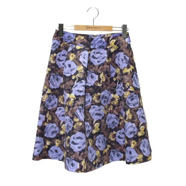 エムズグレイシー 817566 スカート 38 ブラウン/ブルー フラワーモチーフ フレア■ブランドエムズグレイシー■ジャンルスカート■性別タイプレディース■表記サイズ38■実寸サイズ総丈: 約58cmウエスト: 約66cm■カラーブラウン...