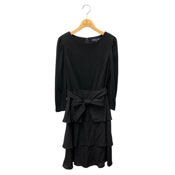 エムズグレイシー 921702 ワンピース 40 ブラック ティアード ラメ■ブランドエムズグレイシー■ジャンルワンピース/ドレス■性別タイプレディース■表記サイズ40■実寸サイズ総丈: 約97.5cm肩幅: 約34cm身幅: 約43cmウ...