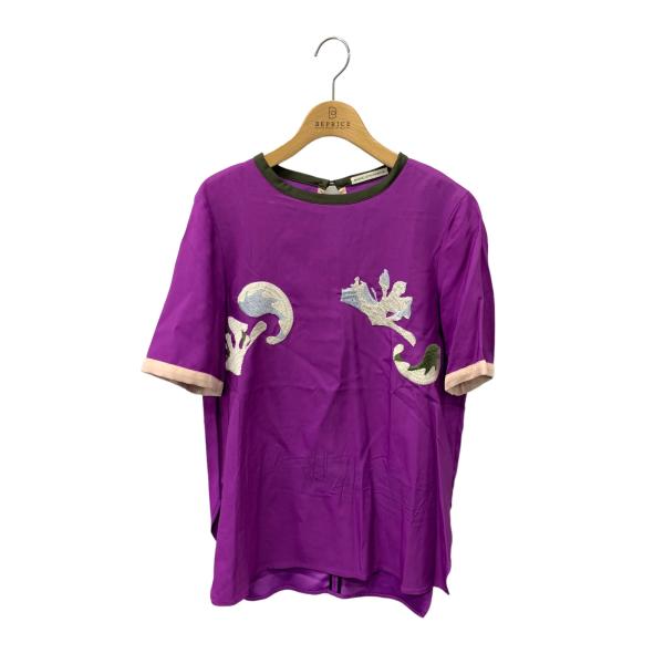 アカネウツノミヤ SAH-FT61-2010 プルオーバー 36 パープル 別府シルク 刺繍■ブランドアカネウツノミヤ■ジャンルシャツ/ブラウス■性別タイプレディース■表記サイズ36■実寸サイズ総丈: 約63.0cm<br>肩幅...