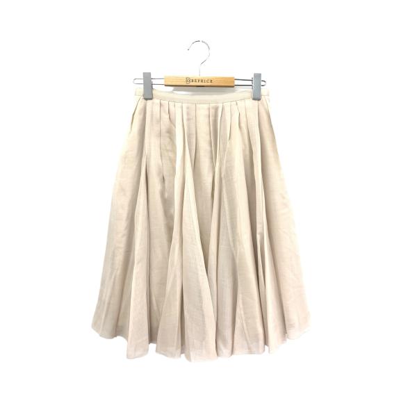 フォクシーブティック Skirt 39328 38 ベージュ フレア スカート■ブランドフォクシーブティック■ジャンルスカート■性別タイプレディース■表記サイズ38■実寸サイズ総丈: 約62.5cm<br>ウエスト: 約65cm...