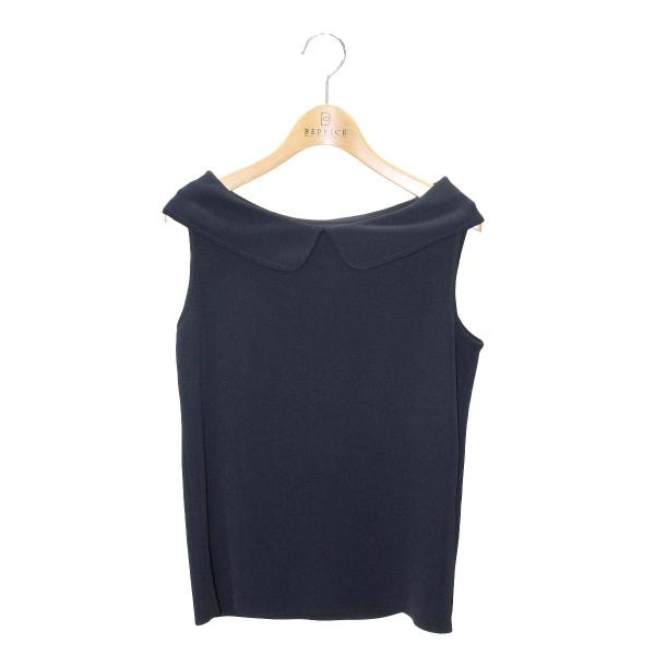 フォクシーブティック ニットトップス マグノリア 37627 38 ネイビー ストレッチ 襟付き■ブランドフォクシーブティック■ジャンルニットトップス■性別タイプレディース■表記サイズ38■実寸サイズ着丈: 約52cm肩幅: 約35cm身幅...