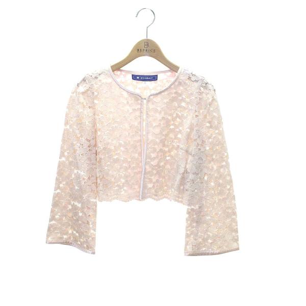 エムズグレイシー 724118 カーディガン 36 ベージュ■ブランドエムズグレイシー■ジャンルカーディガン■性別タイプレディース■表記サイズ36■実寸サイズ総丈: 約39cm肩幅: 約33cm身幅: 約40cm袖丈: 約48cm■カラーベ...