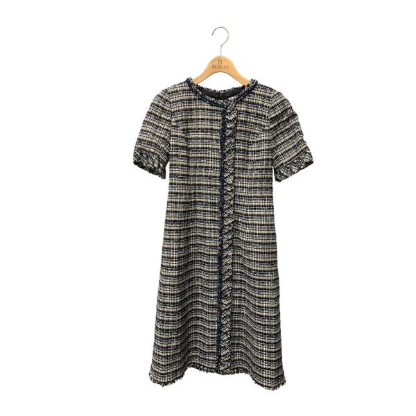 ルネ 6936150 ワンピース 34 ネイビー ツイード フリル■ブランドルネ■ジャンルワンピース/ドレス■性別タイプレディース■表記サイズ34■実寸サイズ総丈: 約96.0cm肩幅: 約34.0cm身幅: 約41.0cmウエスト: 約7...
