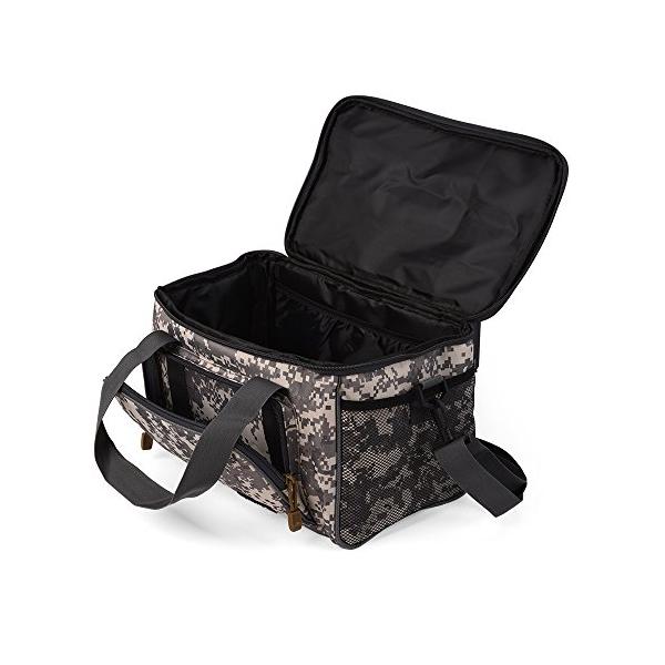 【ご購入後の当店からの連絡はご登録のメールアドレスに通知いたします。必ずご確認ください】【優れた防水と広口メインポケット】この釣りバックは600Dオックスフォード生地を採用することにより防水性と耐久性がさらにアップしました！手がすっぽり！出...