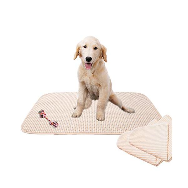 【ご購入後の当店からの連絡はご登録のメールアドレスに通知いたします。必ずご確認ください】【臭気対策】 4層構造の再利用可能な小便器パッドは、市販されている他のどのペット用おしっこパッドよりも早く体液を吸収します。 ペットの毛皮や匂いから家具...