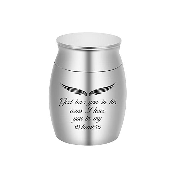 【ご購入後の当店からの連絡はご登録のメールアドレスに通知いたします。必ずご確認ください】?ミニ火葬骨壺：近年流行っている手元供養ミニ骨壷として使用できます。大切な人とペットちゃんの遺骨や毛髪を納めて、身近にいつでも手を合わせることが出来ると...