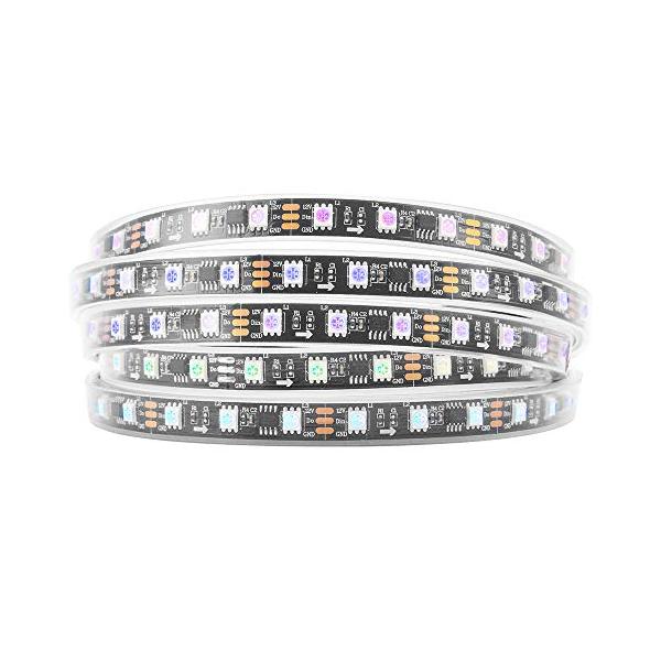 【ご購入後の当店からの連絡はご登録のメールアドレスに通知いたします。必ずご確認ください】「アドレス可能」ドリームフルカラーLEDテープので、60Leds/mの300個ピクセルはすべて自分の色と高輝度があります。そして、1つのWS2811 I...