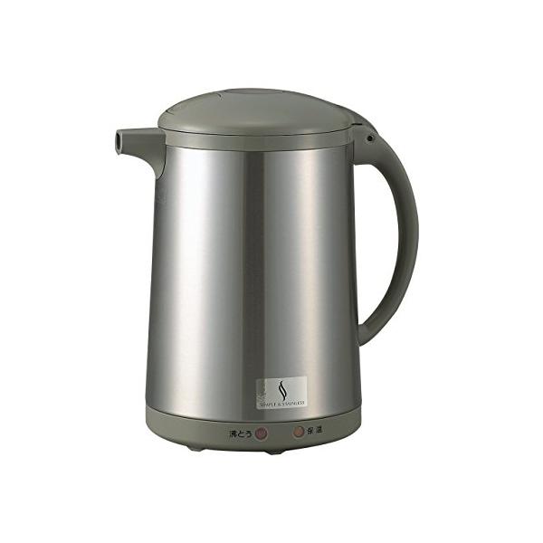 【ご購入後の当店からの連絡はご登録のメールアドレスに通知いたします。必ずご確認ください】特長:沸とうタイプの電気ポット。広口容器でお手入れカンタン安全設計:空だき防止/転倒湯もれ防止/マグネットプラグ/やけどしにくい設計メーカー型番: CH...