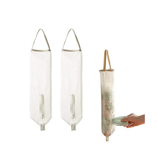 【ご購入後の当店からの連絡はご登録のメールアドレスに通知いたします。必ずご確認ください】【レジ袋ストッカー】：このレジ袋ストッカーはサスペンション式のデザインで、底から簡単に取り出すことができます。また、コットンデザインは簡単に圧縮すること...