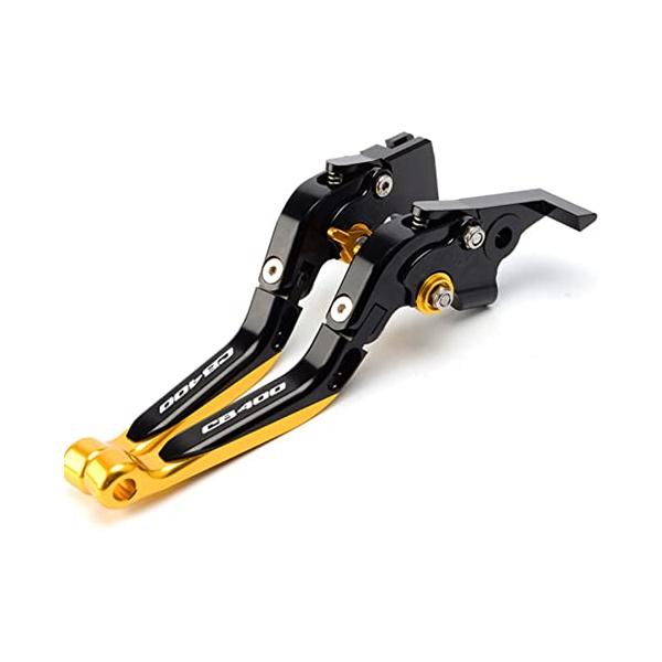 【ご購入後の当店からの連絡はご登録のメールアドレスに通知いたします。必ずご確認ください】パッケージ内容：ブレーキレバー…1個、クラッチレバー…1個。材質：CNCアルミ、超精密超軽量建設機械切削、引きの軽さ、見た目の良さ。6段調整可能。見た目...