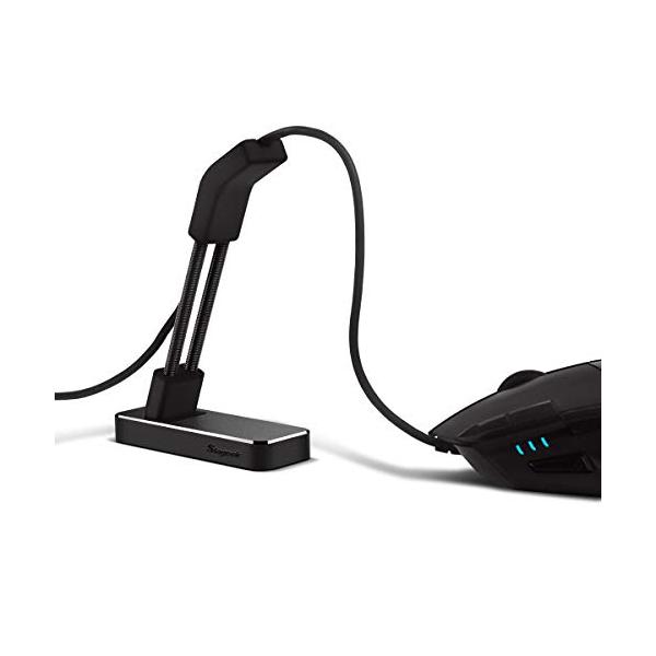 【ご購入後の当店からの連絡はご登録のメールアドレスに通知いたします。必ずご確認ください】スタイリッシュなマウスバンジー：あらゆるコード付きマウスに対応し、マウスケーブルがマウスの動きを妨げないことを保証ソフトラバークリップ：特別にデザインさ...