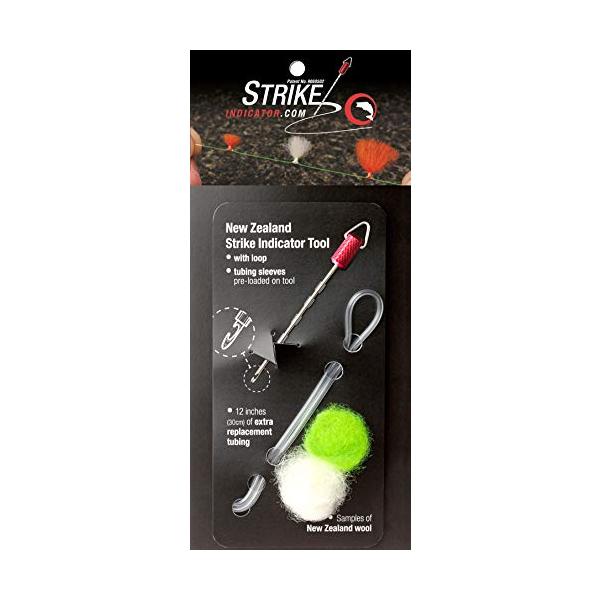 【ご購入後の当店からの連絡はご登録のメールアドレスに通知いたします。必ずご確認ください】ストライクインディケーターツール - この革新的な特許取得済みのツールは、ウールや糸のインジケーターをラインに取り付ける最も簡単な方法です。 究極の調節...