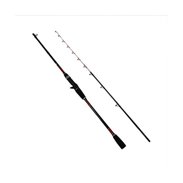 【ご購入後の当店からの連絡はご登録のメールアドレスに通知いたします。必ずご確認ください】全長:1.8m継数:2本 仕舞寸法:94cm先径:1.4mm 元径:14.9mm標準自重:147g カーボン:90%錘負荷:40-120号　適合ライン:...