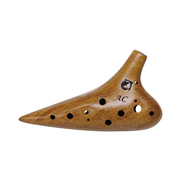 【ご購入後の当店からの連絡はご登録のメールアドレスに通知いたします。必ずご確認ください】自然な風合いと本格サウンドの木製オカリナ木製なので一般的な陶器製が250g?300gの重量があるのに比べてメイプル製で90g、バンブー製で170gと軽量...