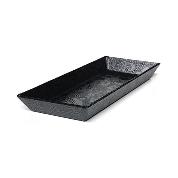 【ご購入後の当店からの連絡はご登録のメールアドレスに通知いたします。必ずご確認ください】卒業証書の筒型ケースにも使われる、美しく丈夫な「うるし紙」のトレーです。インテリアとしても映えます。ペン、メガネ、鍵、アクセサリー等をひとまとめに入れて...