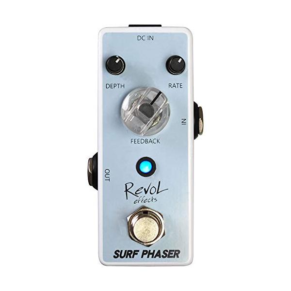 【ご購入後の当店からの連絡はご登録のメールアドレスに通知いたします。必ずご確認ください】位相のずれた音をミックスすることで独特な音の揺らぎを表現するモジュレーション系エフェクターDEPTH、RATEノブでエフェクト音の深さと遅れを微調整しつ...