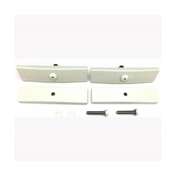 【ご購入後の当店からの連絡はご登録のメールアドレスに通知いたします。必ずご確認ください】色:ホワイト材質:ステンレス/アルミダイキャストビスサイズ:8φ×40