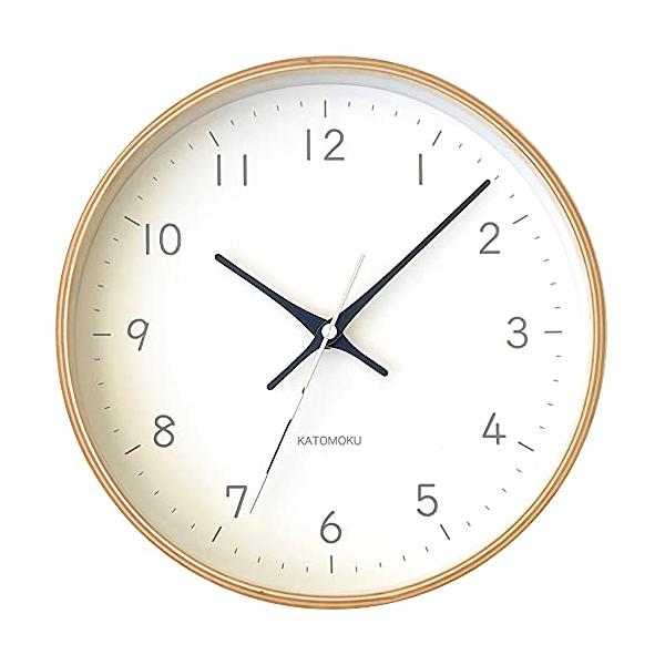 【ご購入後の当店からの連絡はご登録のメールアドレスに通知いたします。必ずご確認ください】サイズ：約Φ252×50mm重　量：約600g材　質：シナベニヤ生産国：日本 カラー：ブラック仕　様：スイープムーブメント 付属品：説明書、保証書、単３...