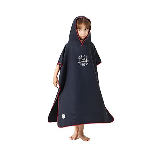 【ご購入後の当店からの連絡はご登録のメールアドレスに通知いたします。必ずご確認ください】※「L」と「Large」はどちらを選んでもLサイズが届きます。?今大流行のフード付きポンチョタオル。シンプルで飽きのこない可愛いデザインのキッズタオルで...