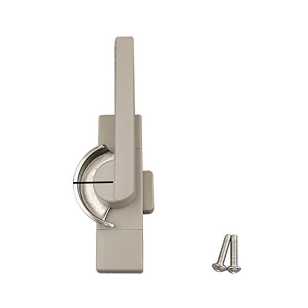 【ご購入後の当店からの連絡はご登録のメールアドレスに通知いたします。必ずご確認ください】住宅建材(木造戸建用)部品【商品色】シャンパングレイ(UC)【内容】クレセント×1、ねじ×2、交換要領書【備考】テラスタイプ用、ねじ穴の間隔:60mm元...