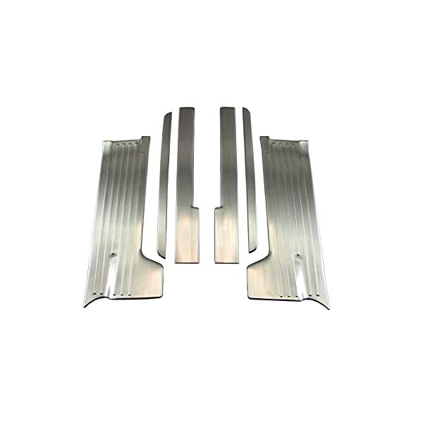 【ご購入後の当店からの連絡はご登録のメールアドレスに通知いたします。必ずご確認ください】同一商品でも様々な名称・通称がありますので、下記に一部を記載させていただきます。スカッフプレート キッキングプレートサイドシルプレート サイドシル ステ...