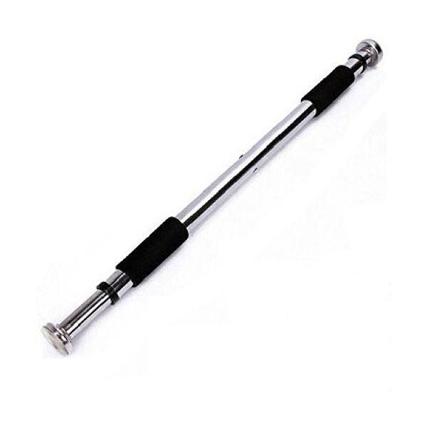 【ご購入後の当店からの連絡はご登録のメールアドレスに通知いたします。必ずご確認ください】ドアで懸垂トレーニング伸縮は正ネジと逆ネジです設置には向きがあります。　最短の状態から垂直に立て固定部両端を上から床などに押し付けながら、グリップを時計...