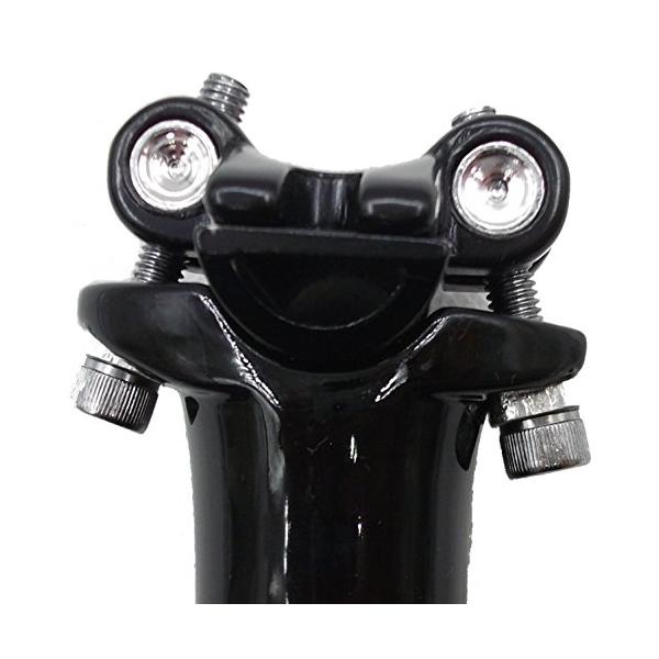 【ご購入後の当店からの連絡はご登録のメールアドレスに通知いたします。必ずご確認ください】とても軽いフルカーボン(3K)のシートポストです。カーボンは見た目にも美しく、また高級感が溢れております。適合するマウンテンバイク／クロスバイク／ロード...