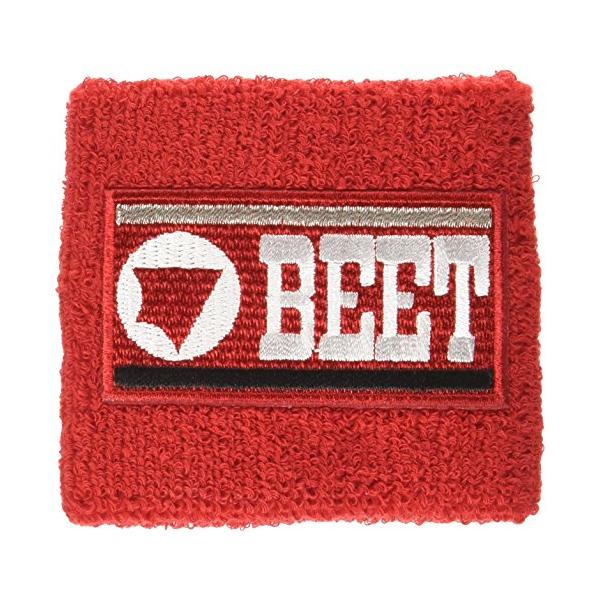 【ご購入後の当店からの連絡はご登録のメールアドレスに通知いたします。必ずご確認ください】BEET(ビート) リストバンド アカ 0708-RTB-06