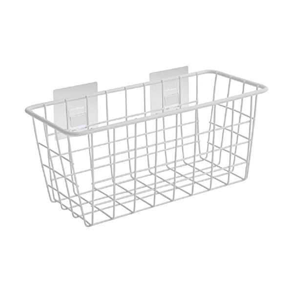 【ご購入後の当店からの連絡はご登録のメールアドレスに通知いたします。必ずご確認ください】【穴あけ不要でどなたでも取り付け可能】シンプルデザインでおしゃれなラックです。壁に穴を開けることなく付属の強力なテープで簡単に取り付けできます。賃貸に住...