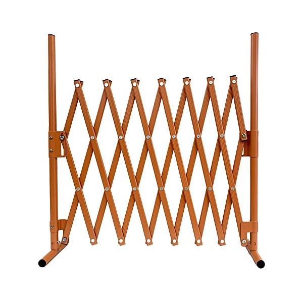 【ご購入後の当店からの連絡はご登録のメールアドレスに通知いたします。必ずご確認ください】女性でも簡単に組み立てできます。軽量なので簡単に操作できる伸縮アルミフェンスです。最大幅150cm×高さ70cm重さ 約1.7〜1.75kg支柱・台座部...