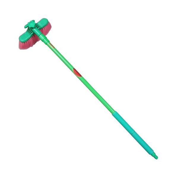 【ご購入後の当店からの連絡はご登録のメールアドレスに通知いたします。必ずご確認ください】マルテー東北石橋 洗車ブラシ 伸ざおう 1M~1.56M