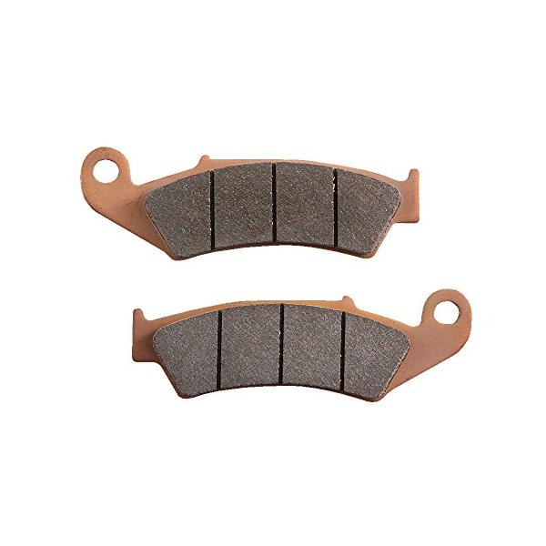 【ご購入後の当店からの連絡はご登録のメールアドレスに通知いたします。必ずご確認ください】【用途】街乗りからスポーツツーリングまでに対応したシンタードメタル・ブレーキパッド。【仕様】従来品と比べ、耐久性は同等ながらも、ブレーキコントロール性と...