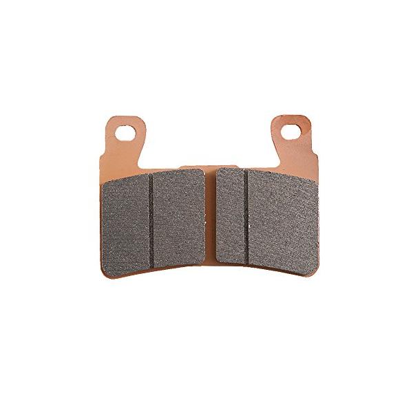 【ご購入後の当店からの連絡はご登録のメールアドレスに通知いたします。必ずご確認ください】【用途】街乗りからスポーツツーリングまでに対応したシンタードメタル・ブレーキパッド。【仕様】従来品と比べ、耐久性は同等ながらも、ブレーキコントロール性と...