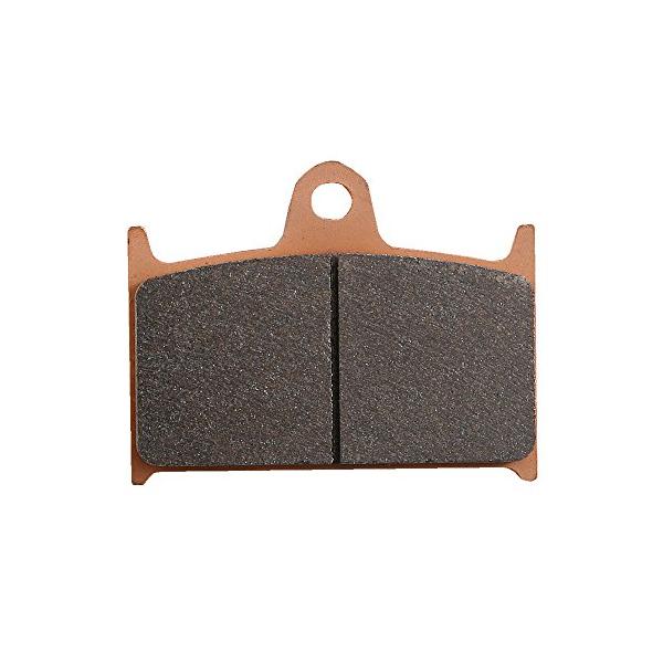 【ご購入後の当店からの連絡はご登録のメールアドレスに通知いたします。必ずご確認ください】【用途】街乗りからスポーツツーリングまでに対応したシンタードメタル・ブレーキパッド。【仕様】従来品と比べ、耐久性は同等ながらも、ブレーキコントロール性と...