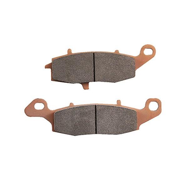 【ご購入後の当店からの連絡はご登録のメールアドレスに通知いたします。必ずご確認ください】【用途】街乗りからスポーツツーリングまでに対応したシンタードメタル・ブレーキパッド。【仕様】従来品と比べ、耐久性は同等ながらも、ブレーキコントロール性と...