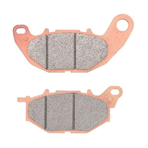 【ご購入後の当店からの連絡はご登録のメールアドレスに通知いたします。必ずご確認ください】【用途】街乗りからスポ-ツツ-リングまでに対応したシンタ-ドメタル・ブレ-キパッド。【仕様】従来品と比べ、耐久性は同等ながらも、ブレ-キコントロ-ル性と...