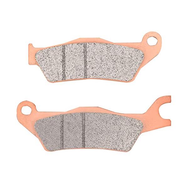 【ご購入後の当店からの連絡はご登録のメールアドレスに通知いたします。必ずご確認ください】【用途】街乗りからスポーツツーリングまでに対応したシンタードメタル・ブレーキパッド。【仕様】従来品と比べ、耐久性は同等ながらも、ブレーキコントロール性と...