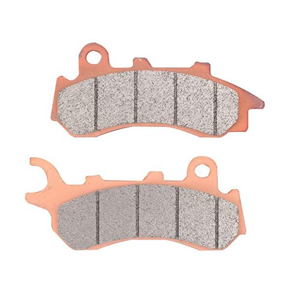 【ご購入後の当店からの連絡はご登録のメールアドレスに通知いたします。必ずご確認ください】【用途】街乗りからスポーツツーリングまでに対応したシンタードメタル・ブレーキパッド。【仕様】従来品と比べ、耐久性は同等ながらも、ブレーキコントロール性と...